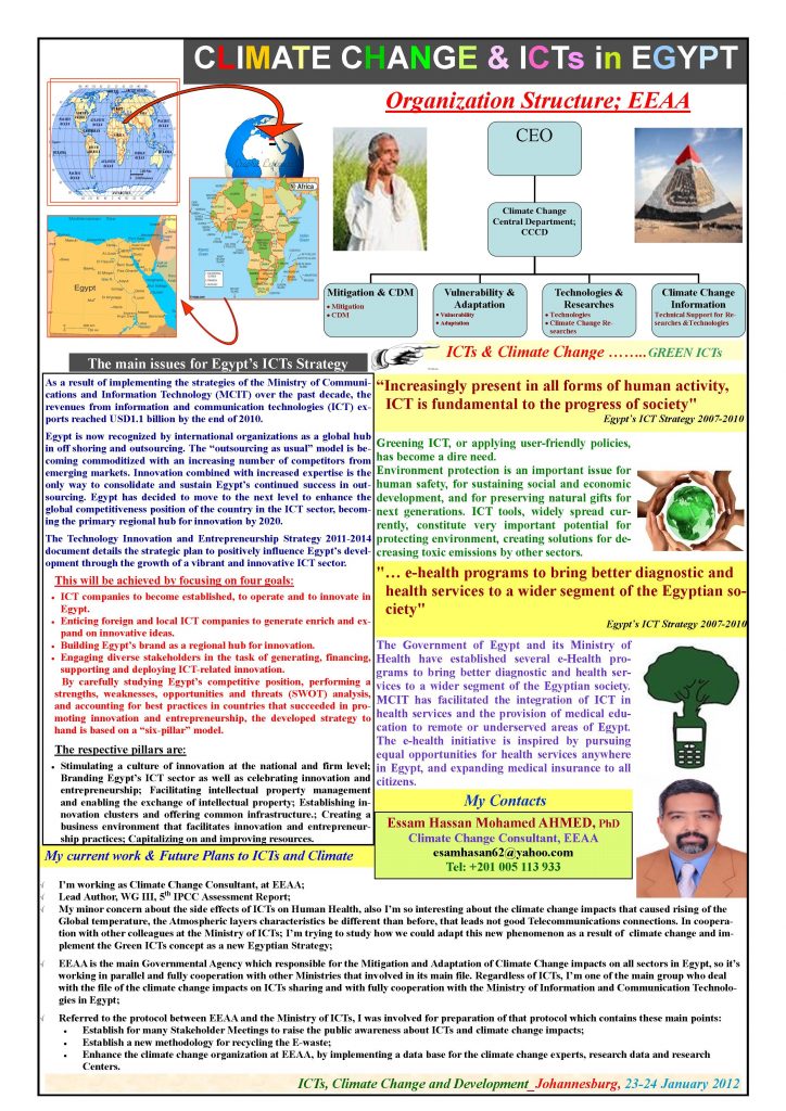 Essam_Hassan_Poster – Nexus for ICTs, Climate Change and Development ...
